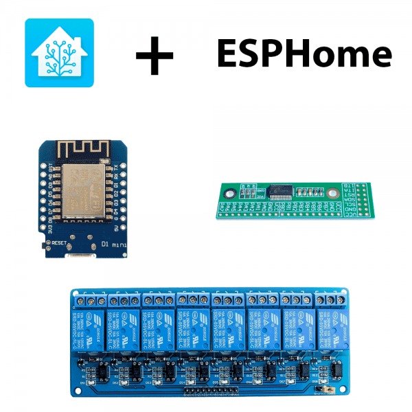 Cheap and Easy Control of 8 Relays through Home Assistant
